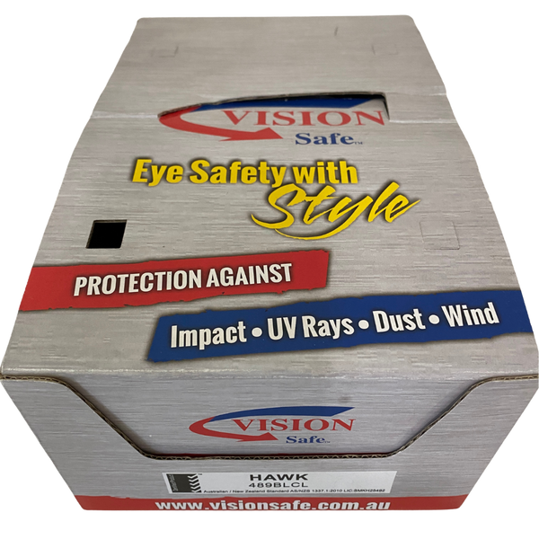 Hawk Safety Glasses x 12 – WANTSA™ Medical